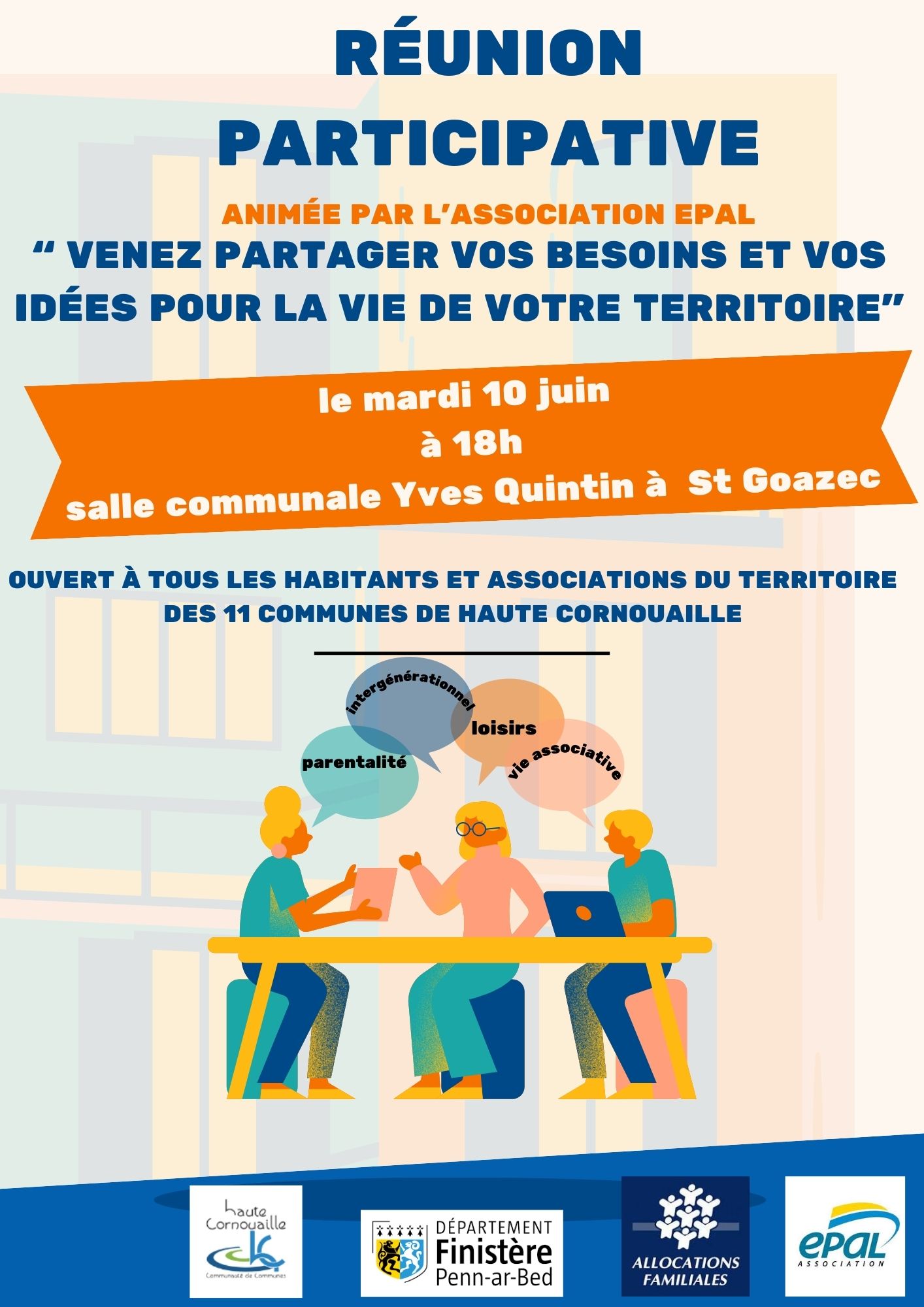 Landeleau - Actualités Le mardi 10 juin, réunion participative à St ...